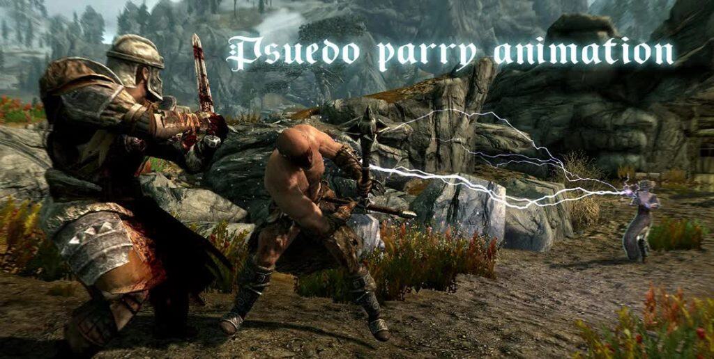 Pseudo parry animation | Skyrim Mod Download