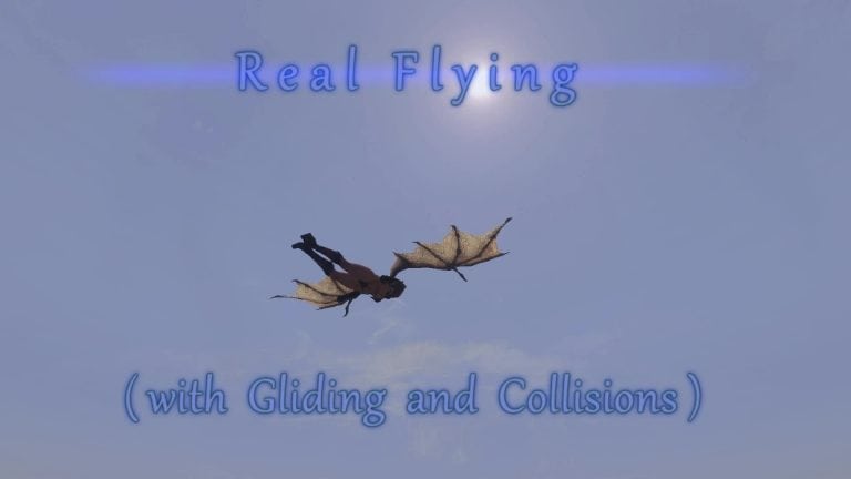 Real Flying (with Gliding and Collisions) | Skyrim Mod Download