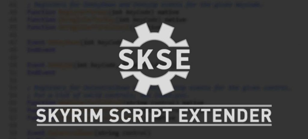 Skyrim Script Extender | Skyrim Script Extender SE | (SKSE64)