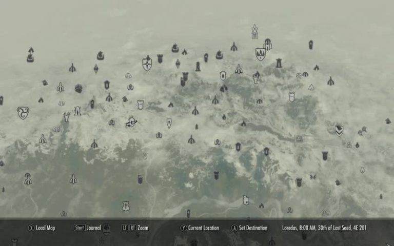 All Map Markers Visible | Skyrim Mod Download