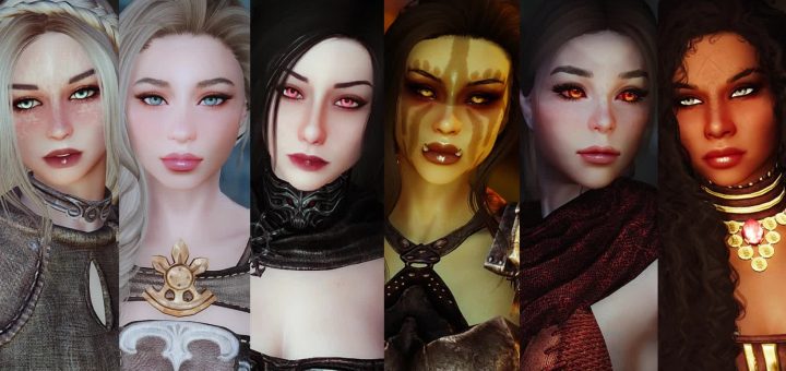 Skyrim Character Presets Mods | Character Presets Skyrim SE Mods