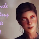 Female Makeup Suite - Face - RaceMenu Overlays of Eyeliner EyeShadow ...