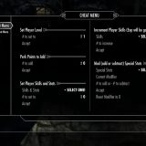 Immersive Cheat Menu | Skyrim Mod Download