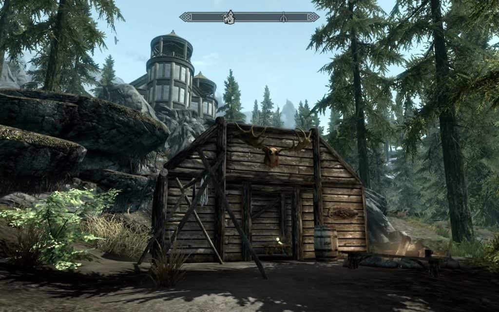 Lakeview Manor Dock and Shack | Skyrim Mod Download
