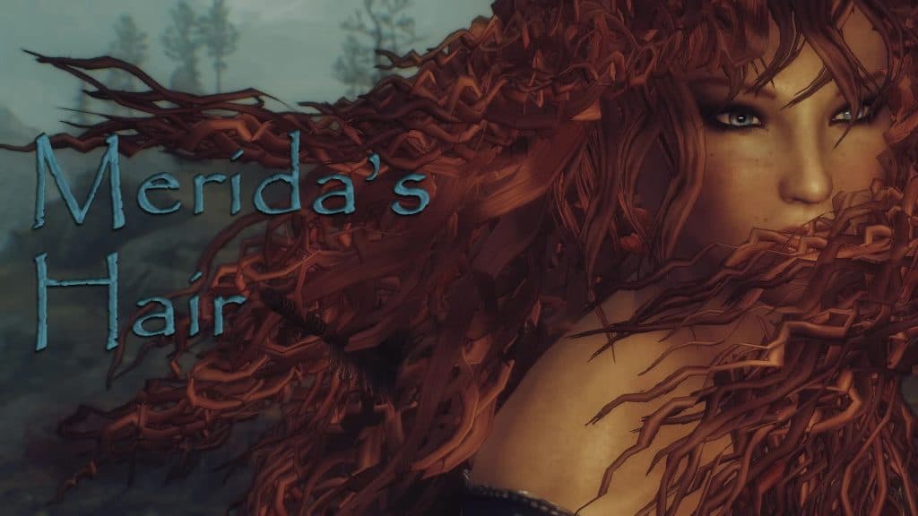 Merida Hair with physics | Skyrim Mod Download