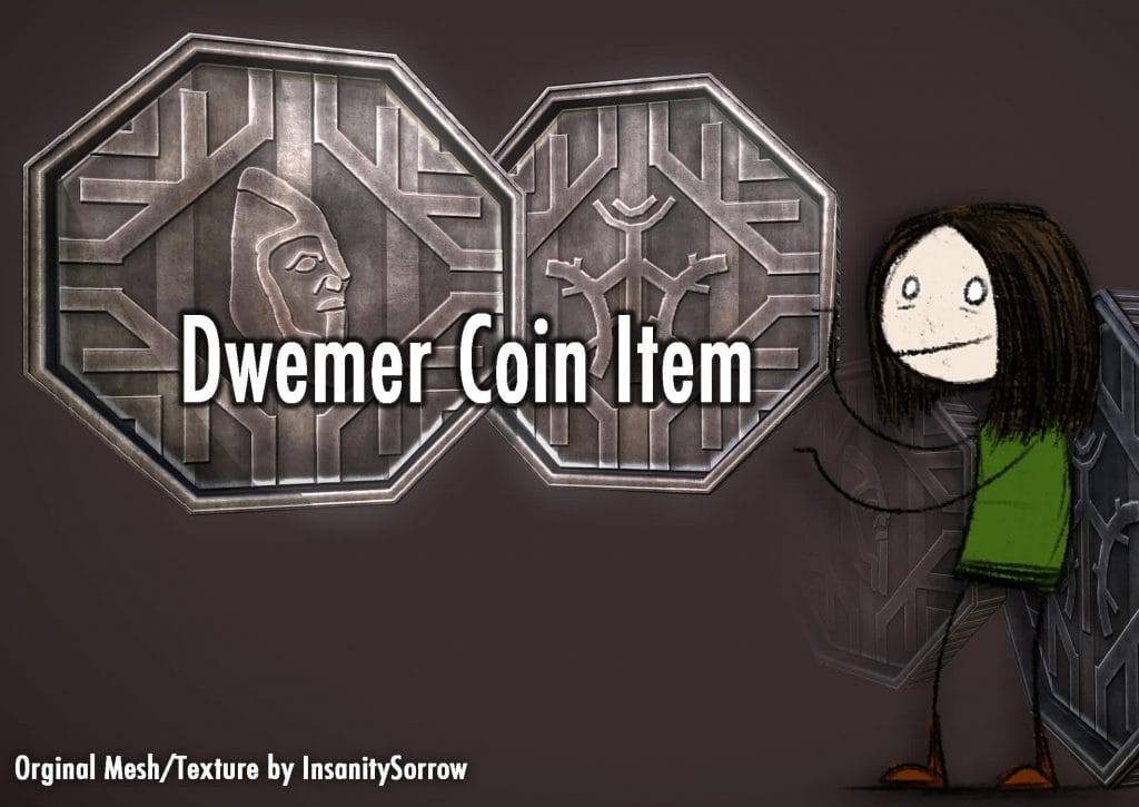 Dwemer Coin -Collectable Item- | Skyrim Mod Download