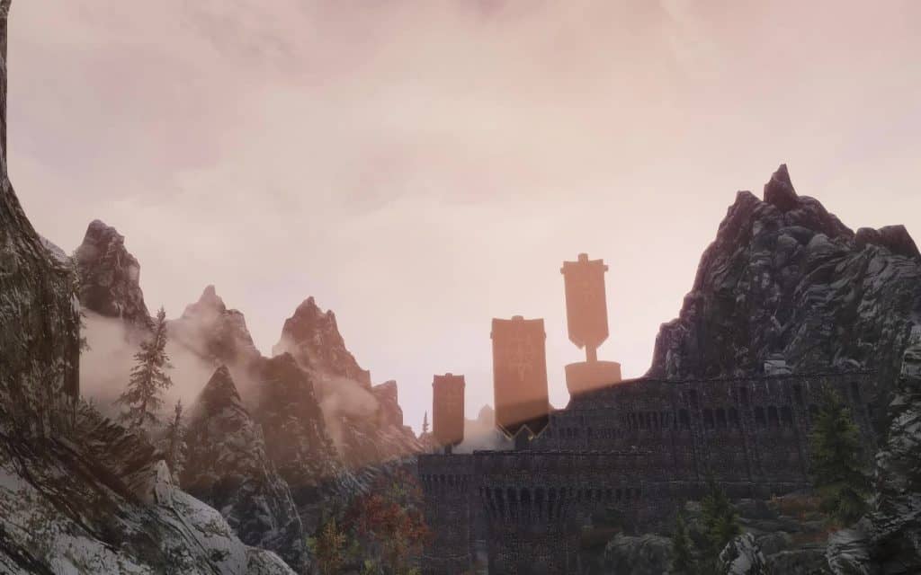 Glorious Fort Dawnguard | Skyrim Mod Download
