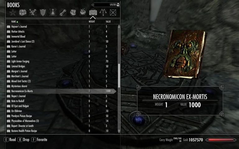 Necronomicon Ex-Mortis | Skyrim Mod Download