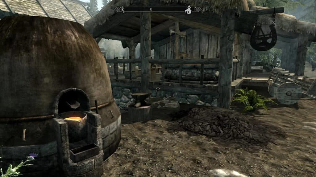 Riverwood Smelter (and anvil) | Skyrim Mod Download
