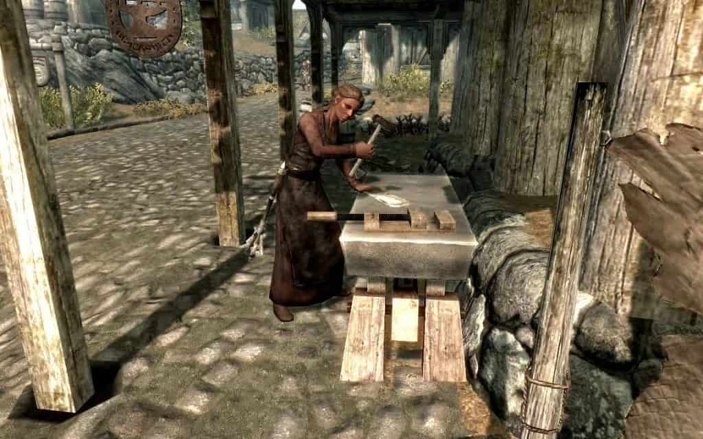 Work a Steady Job as a Blacksmith | Skyrim Mod Download