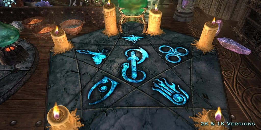 RUSTIC ALCHEMY and ENCHANTING TABLES | Skyrim Mod Download