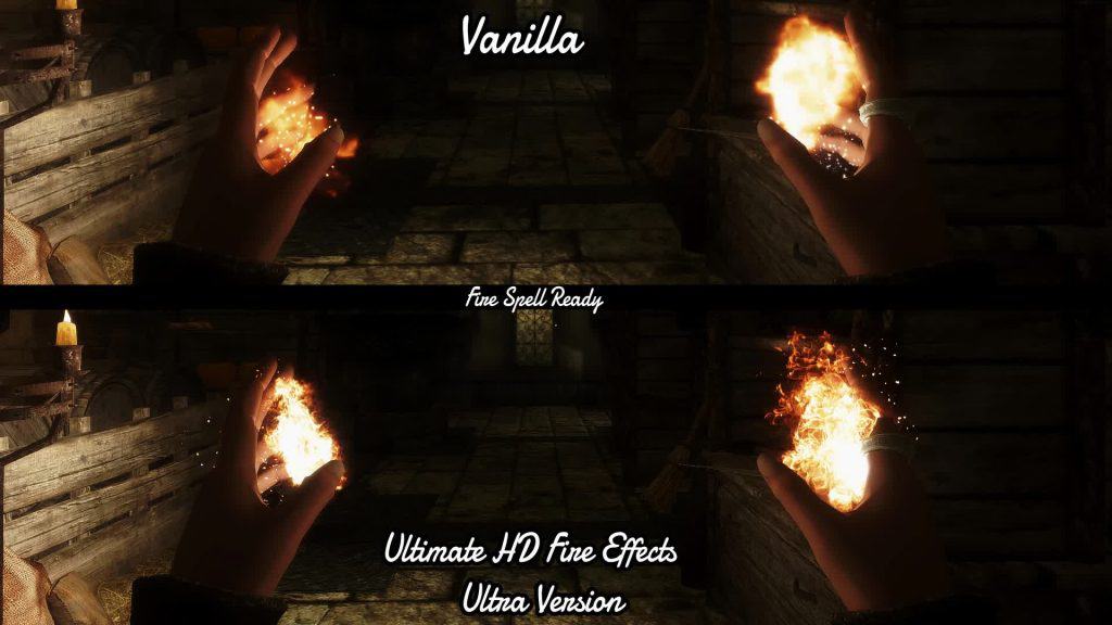 Ultimate HD Fire Effects | Skyrim Mod Download