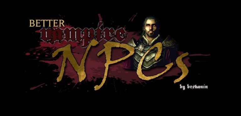 Better Vampire NPCs 2.0 | Skyrim Mod Download