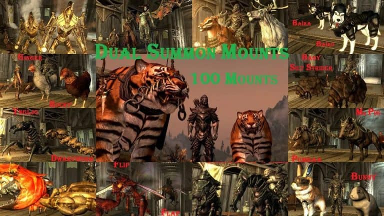 Dual Summon Mounts | Skyrim Mod Download