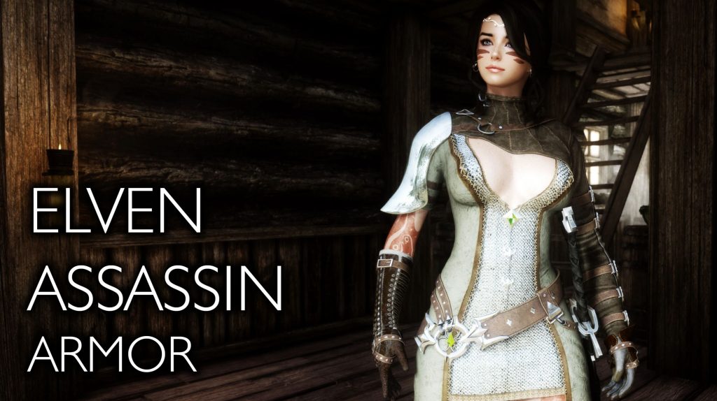ELLE - Elven Assassin - My version LE by Xtudo - CBBE UNP | Skyrim Mod Download