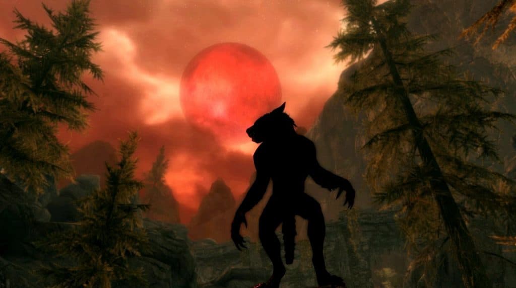 Werewolves Transform During the Full Moon v1.0 | Skyrim Mod Download